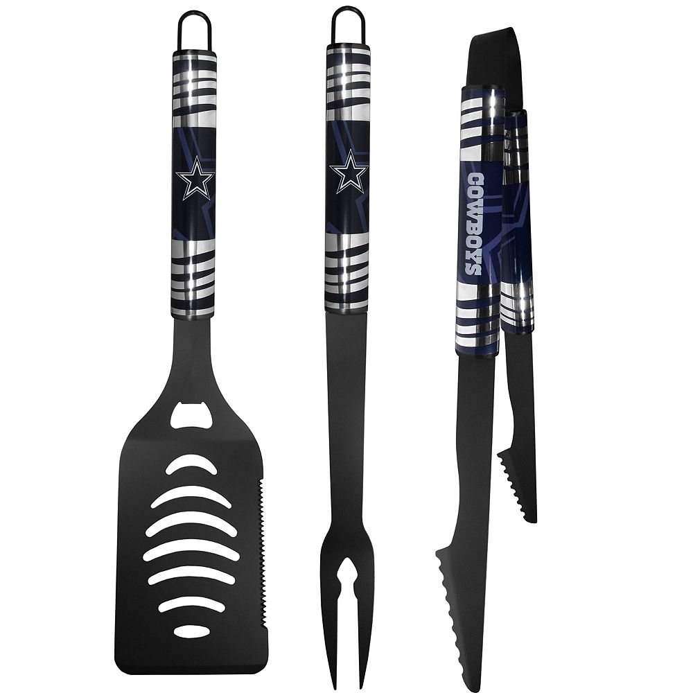 NFL Dallas Cowboys 3-Piece Tailgater BBQ Tool Set