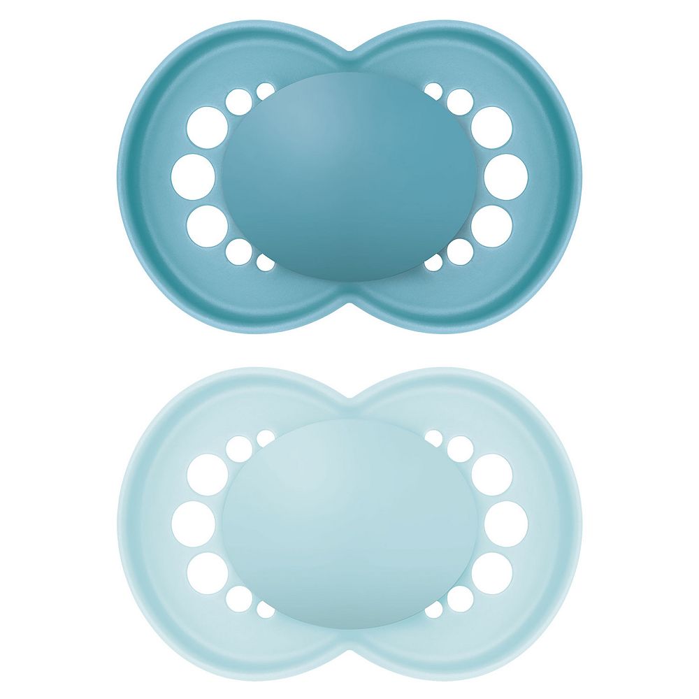 MAM Original Round Matte Baby Pacifier 2 Pack