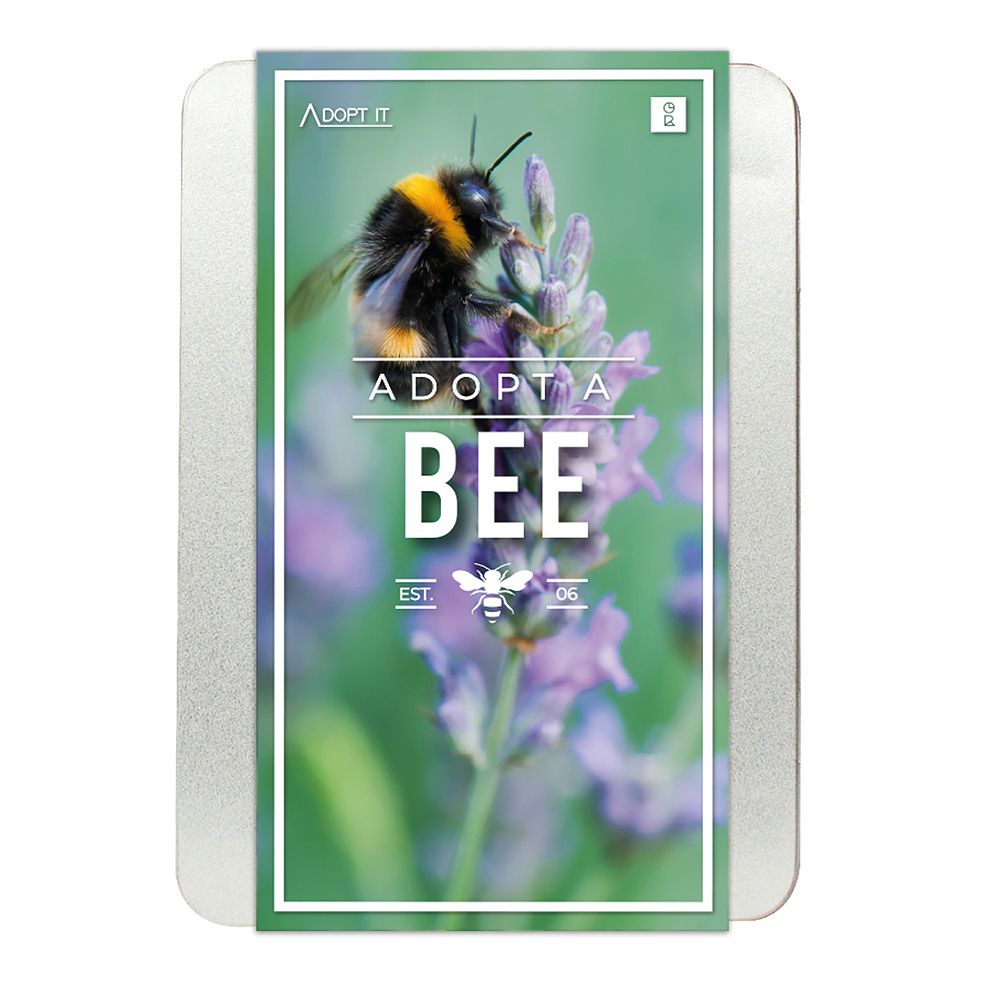 Gift Republic Adopt a Bee Tin - Support Bee Conservation