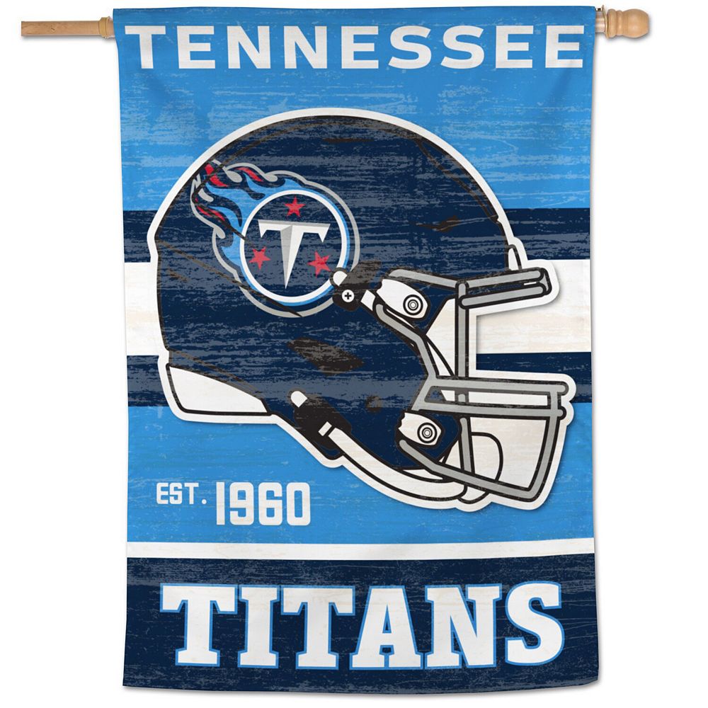 "WinCraft Tennessee Titans 28"" x 40"" Retro Single-Sided Vertical Banner"