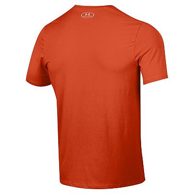 Men s Under Armour Orange Auburn Tigers 2024 Sideline Football Performance T Shirt