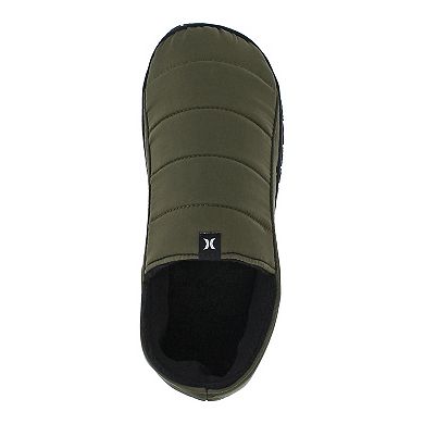 Hurley Ruskin Men's Puffer Slippers