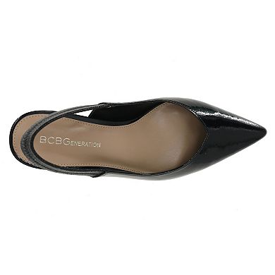 BCBGeneration Kira Women's Kitten Heel Slingback Pumps