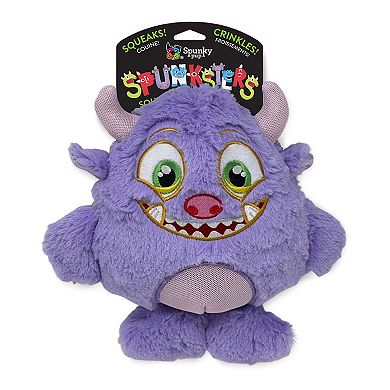 Spunky Pup Spunksters Monster Plush With Squeaker