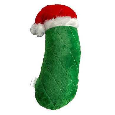 Woof Tough Chew Holiday Pickle Dog Toy