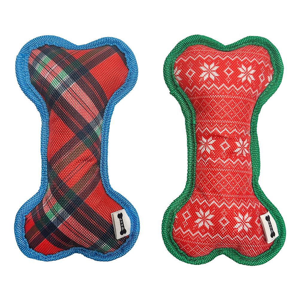 Woof Oxford Dog Bones 2-pk.