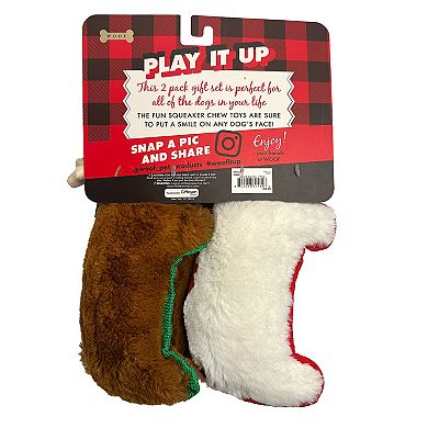 Woof Llama & Deer Toys 2-pack Set