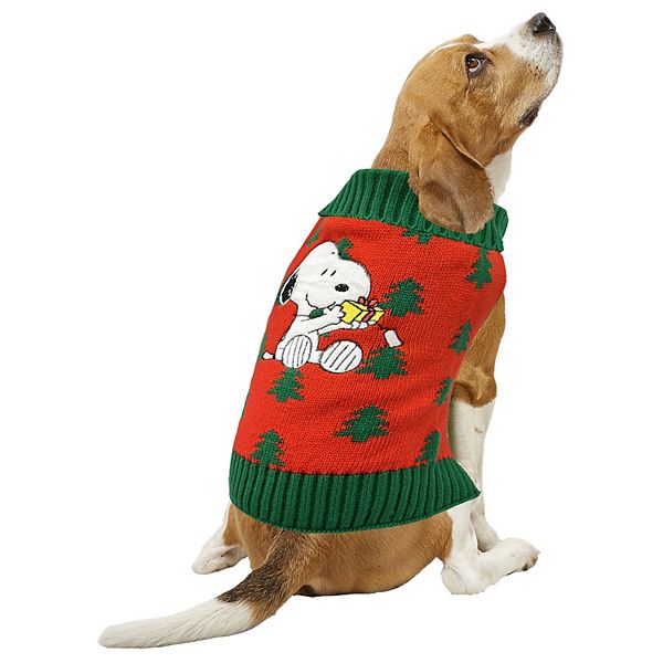 Peanuts Snoopy Holiday Pet Sweater
