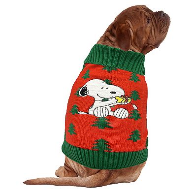 Peanuts Snoopy Holiday Pet Sweater