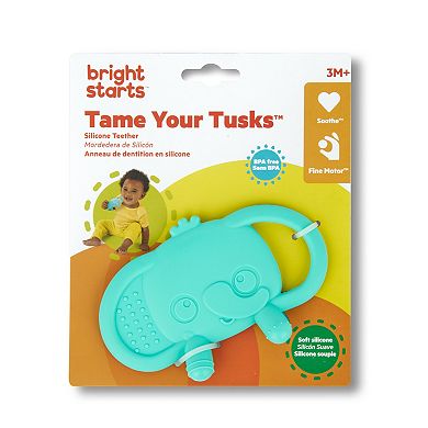 Bright Starts Tame Your Tusks™ Silicone Elephant Teether Toy