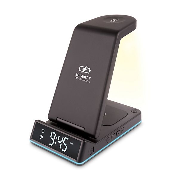 Smart Gear 3-in-1 Wireless Charging Clock