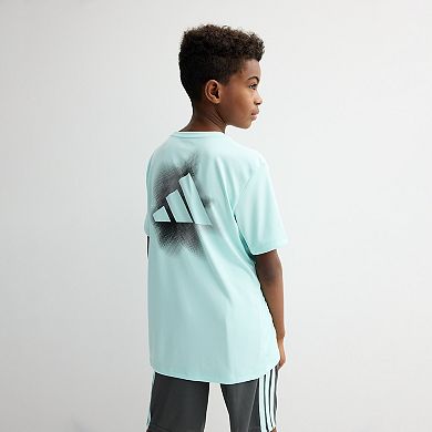 Boys 8-20 adidas Spray Painted Gradient Logo Graphic Tee