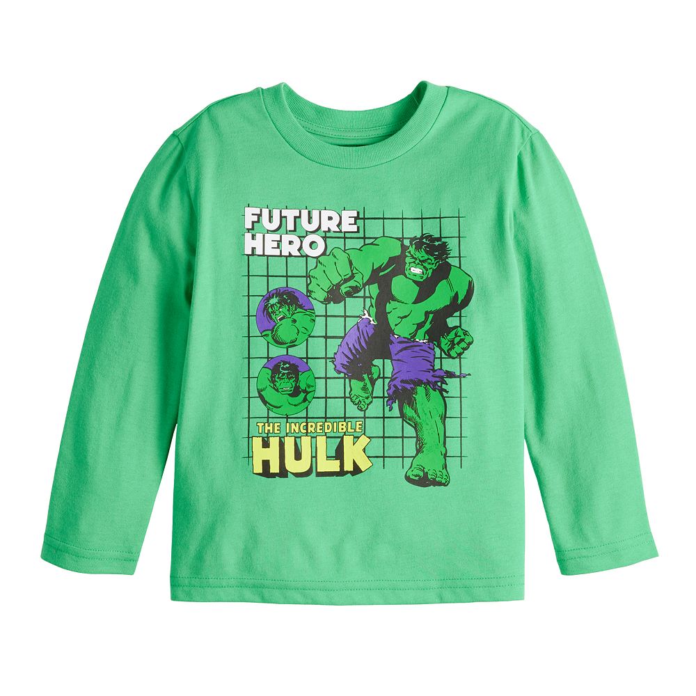 Toddler Boy Jumping Beans® Marvel The Incredible Hulk Future Hero Long ...