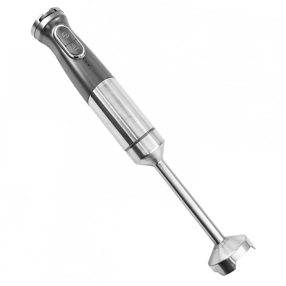 Elite Cuisine Cordless, Rechargeable Hand Blender with Detachable Wand