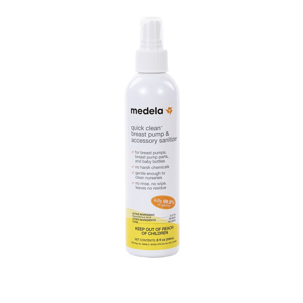 Medela Quick Clean Pump Sanitizer Spray 8oz