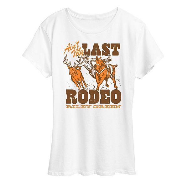 Women's Riley Green Last Rodeo Graphic Tee
