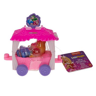 Disney Princess Parade Aurora & Fairy Godmothers' Float by Fisher-Price ...