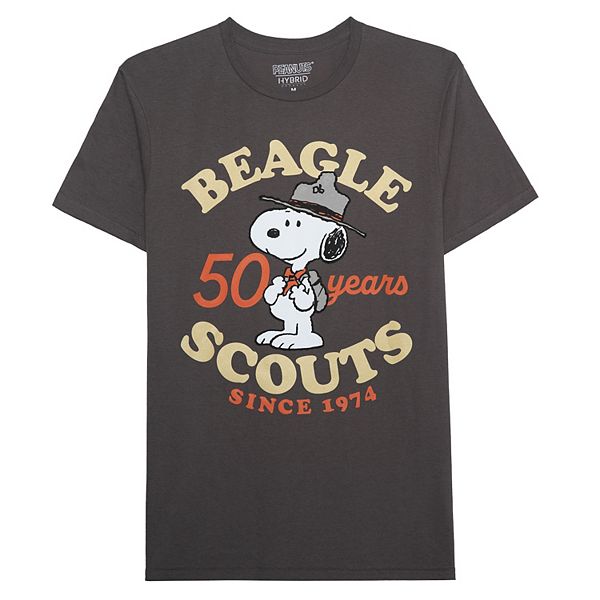 Men's Peanuts Snoopy Beagle Scout Graphic Tee