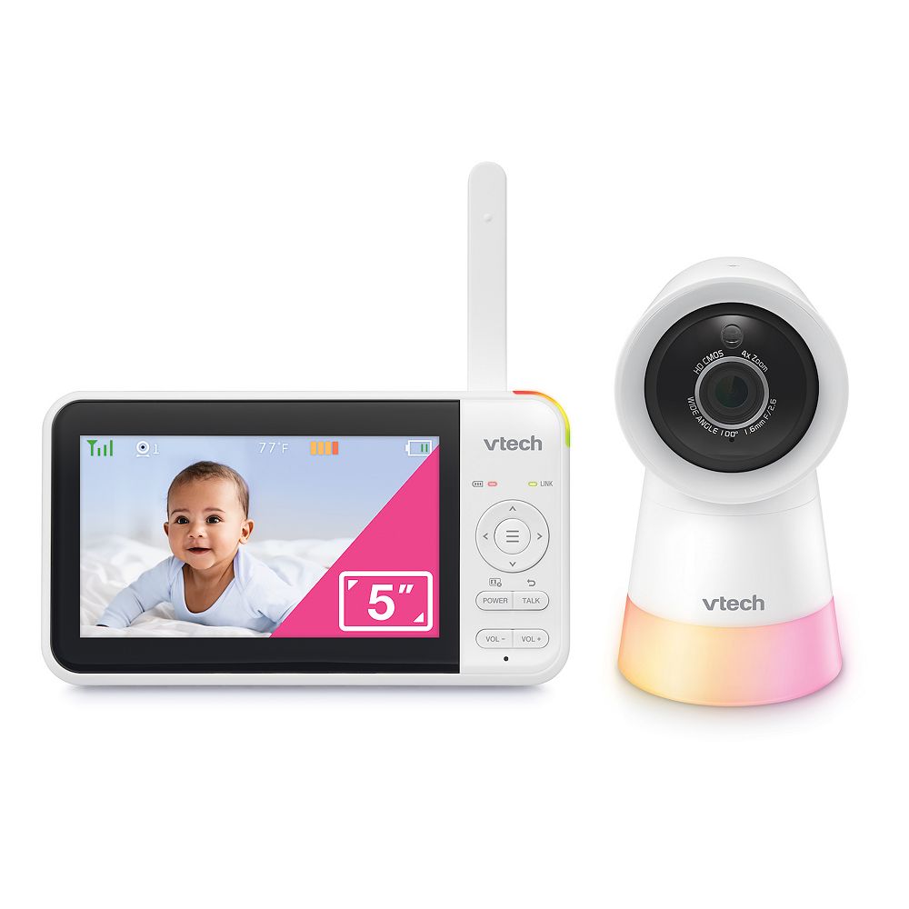 VTech 5" Digital Video Baby Monitor with Pan and Tilt and Night Light