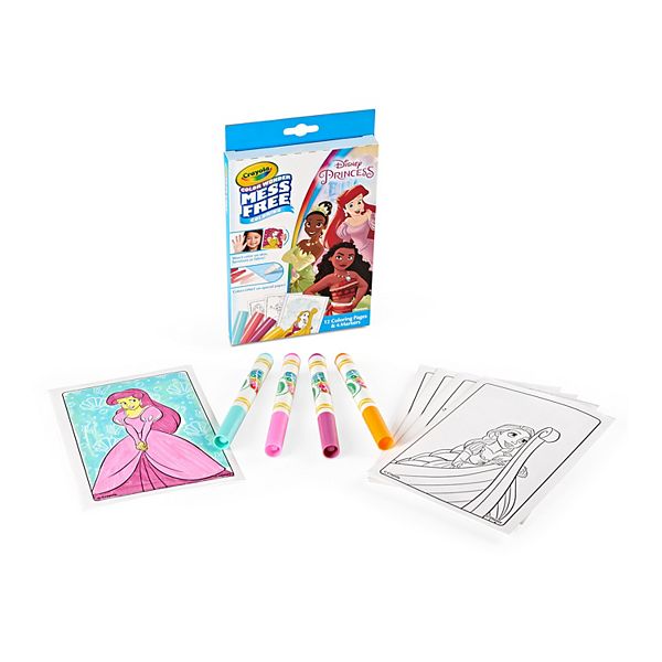 Disney Princess Color Wonder Mini Box Markers & Paper Set by Crayola