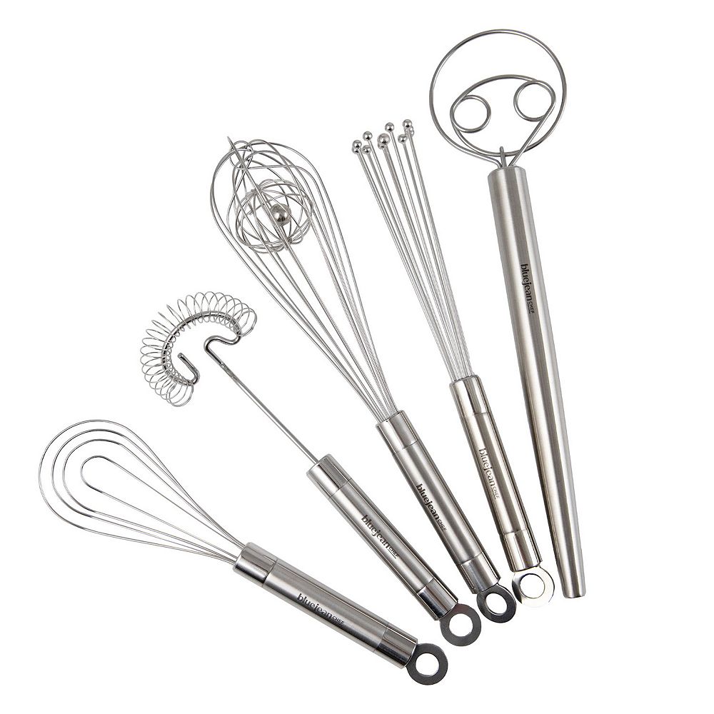 Blue Jean Chef 5-piece Stainless-steel Whisk Set