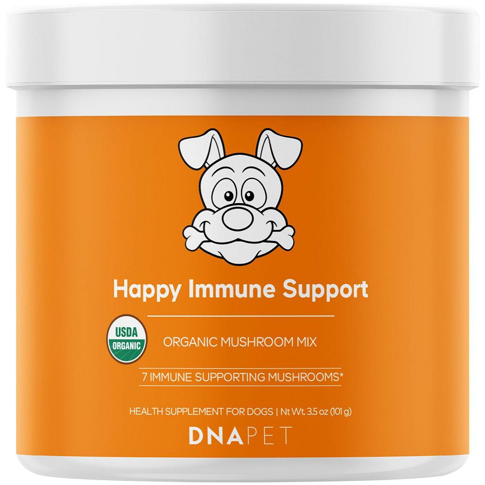 DNA PET Happy Immune Support Mix USDA Certified Organic Mushroom Powder ...