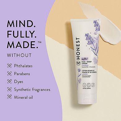 The Honest Company Calm Lavender Face and Body Lotion