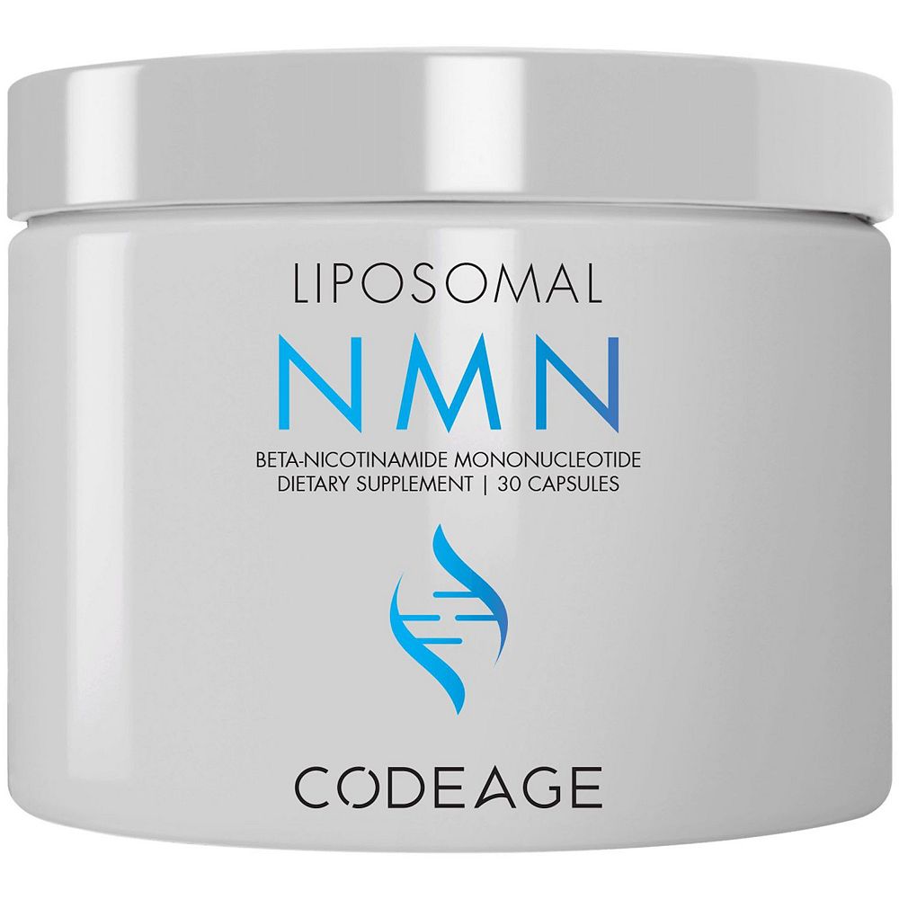 Codeage Liposomal NMN & Betaine Anhydrous TMG Capsules Supplement, NAD Precursor, Vegan, 30 ct