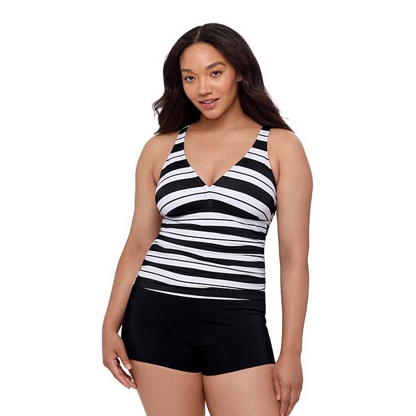 Women's Bal Harbour V Neck One-Piece Swim Suit