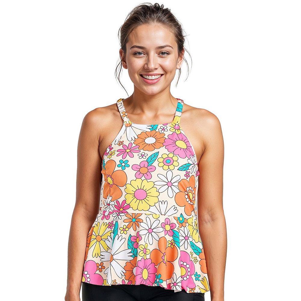 Women's Criss Cross Back Tankini Scarlett Swim Top