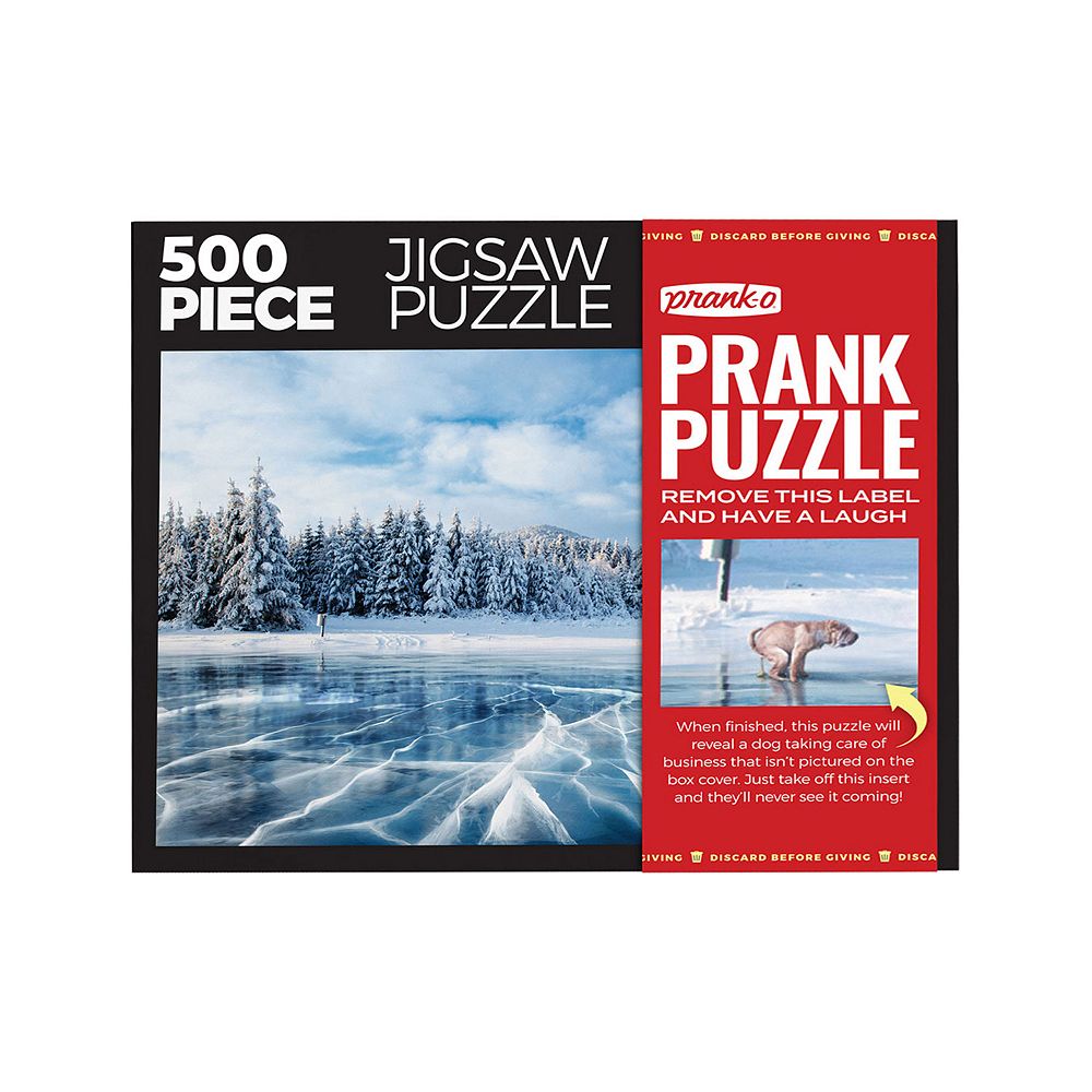 Prank-O Prank Gift Box 500-Piece Frozen Serenity Puzzle