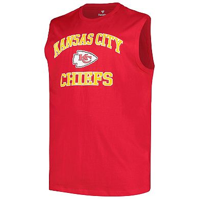 Men's Fanatics Patrick Mahomes Red Kansas City Chiefs Big & Tall Muscle ...