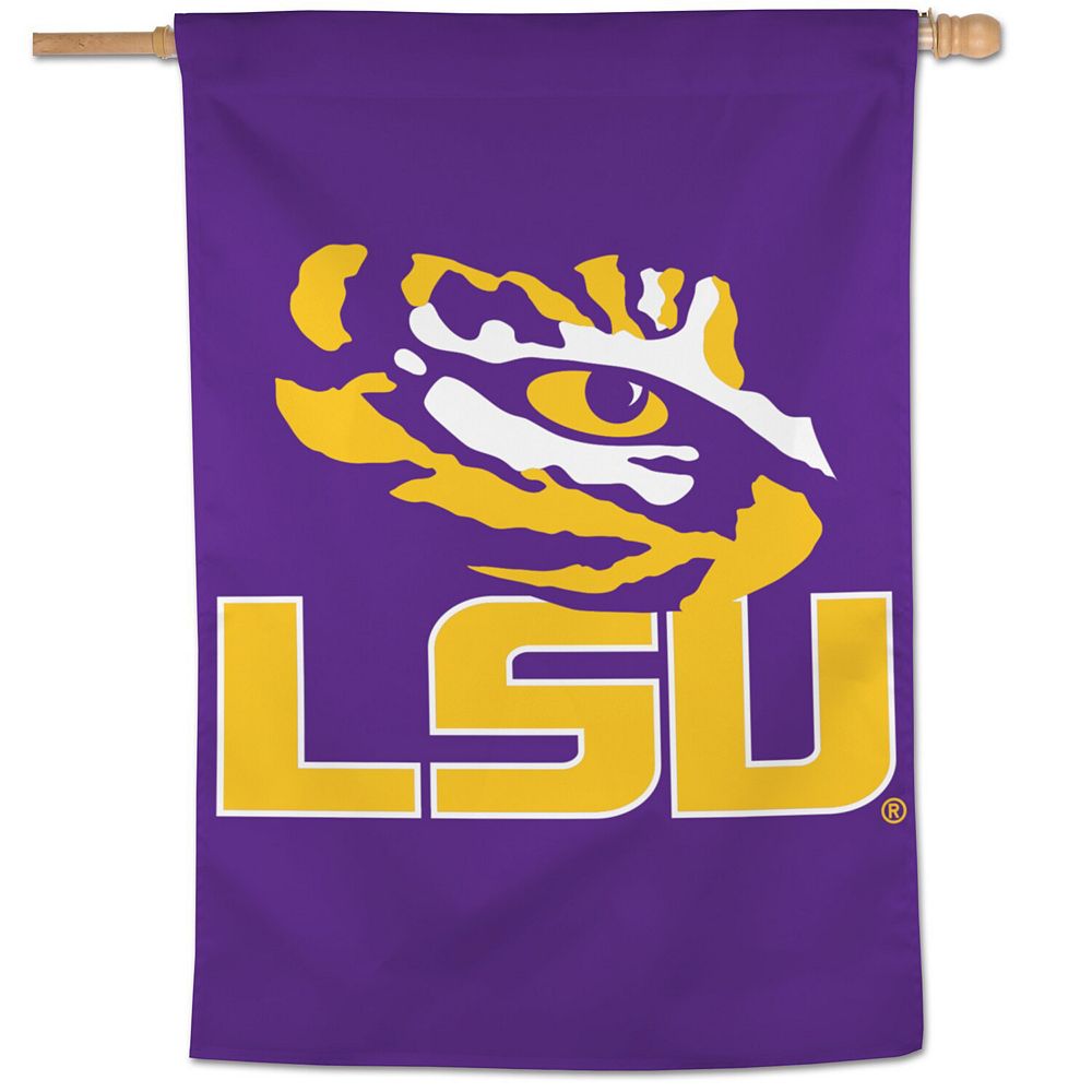 "WinCraft LSU Tigers 28"" x 40"" Team Logo Single-Sided Vertical Banner"