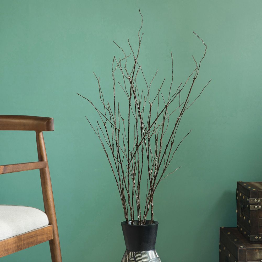 Artificial twig branch with a charming dried design for an additional ...