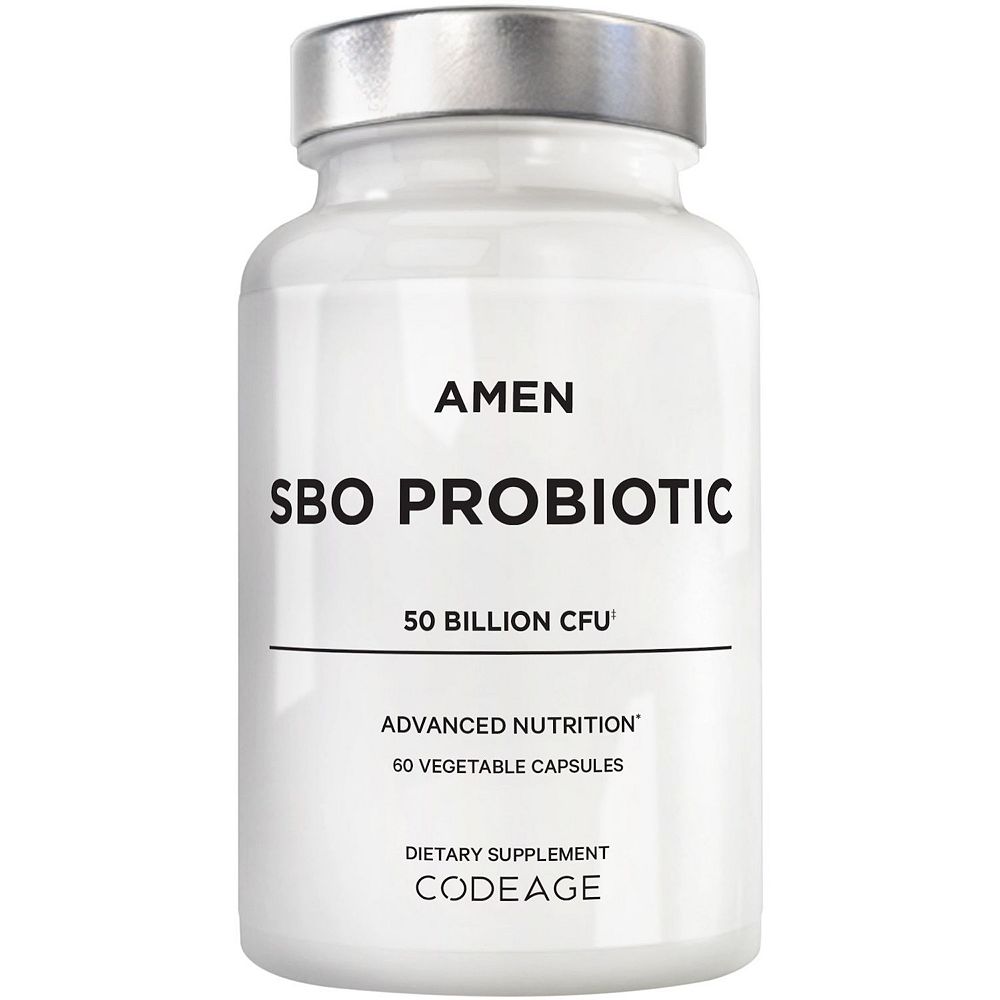 Amen SBO Probiotic 50 Billion CFUs + Prebiotics 60 ct