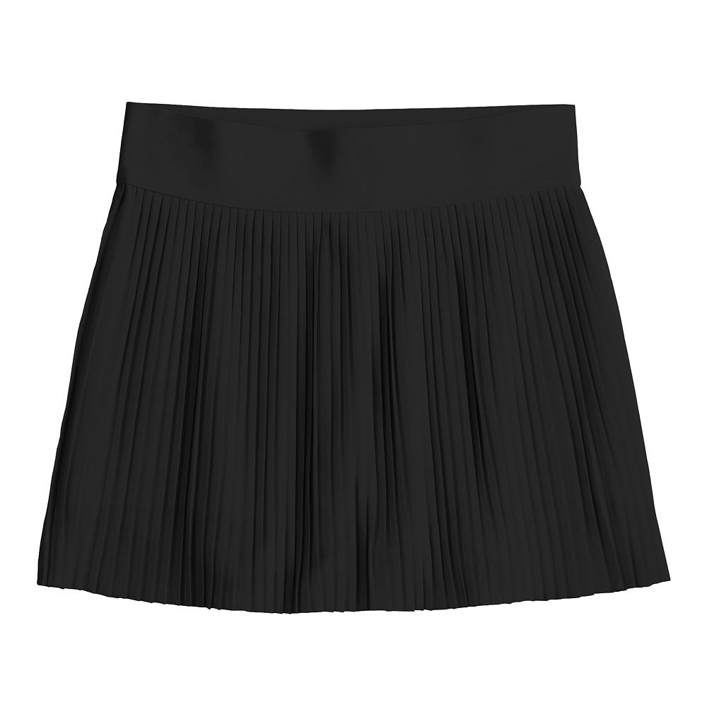 Girls 7-16 Vanilla Star Pleated Mesh Tennis Skirt