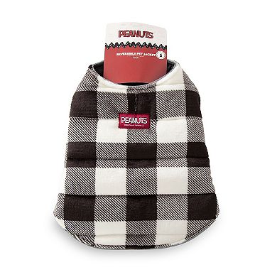 Peanuts Reversible Snoopy Pet Jacket