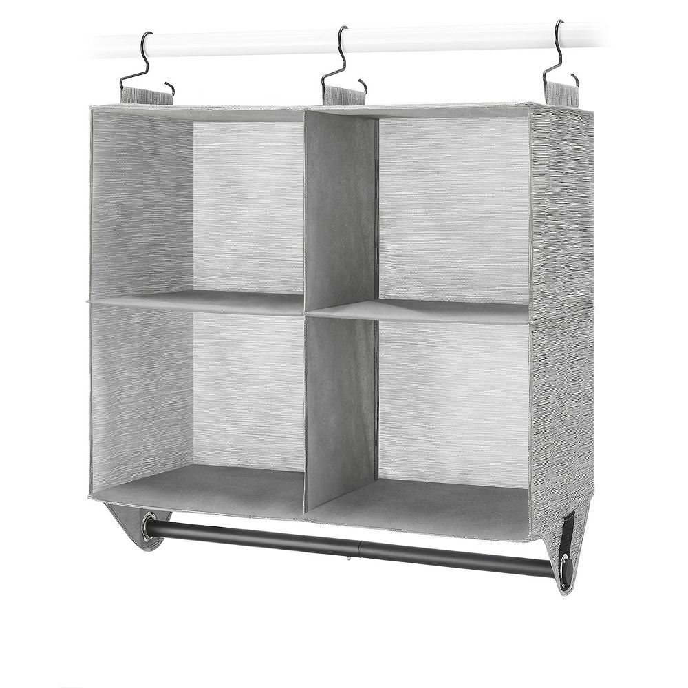Whitmor 4-Section Closet Organizer