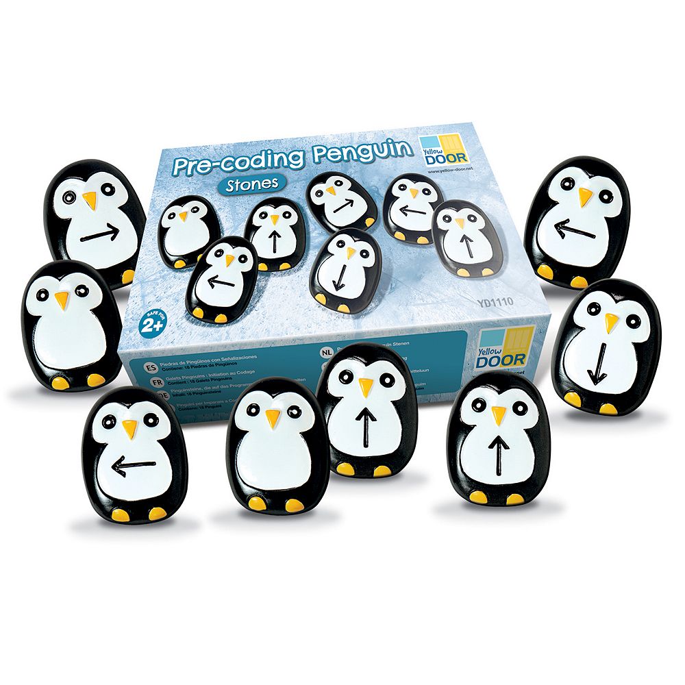 Yellow Door 18-pc. Pre-Coding Penguin Stones Set