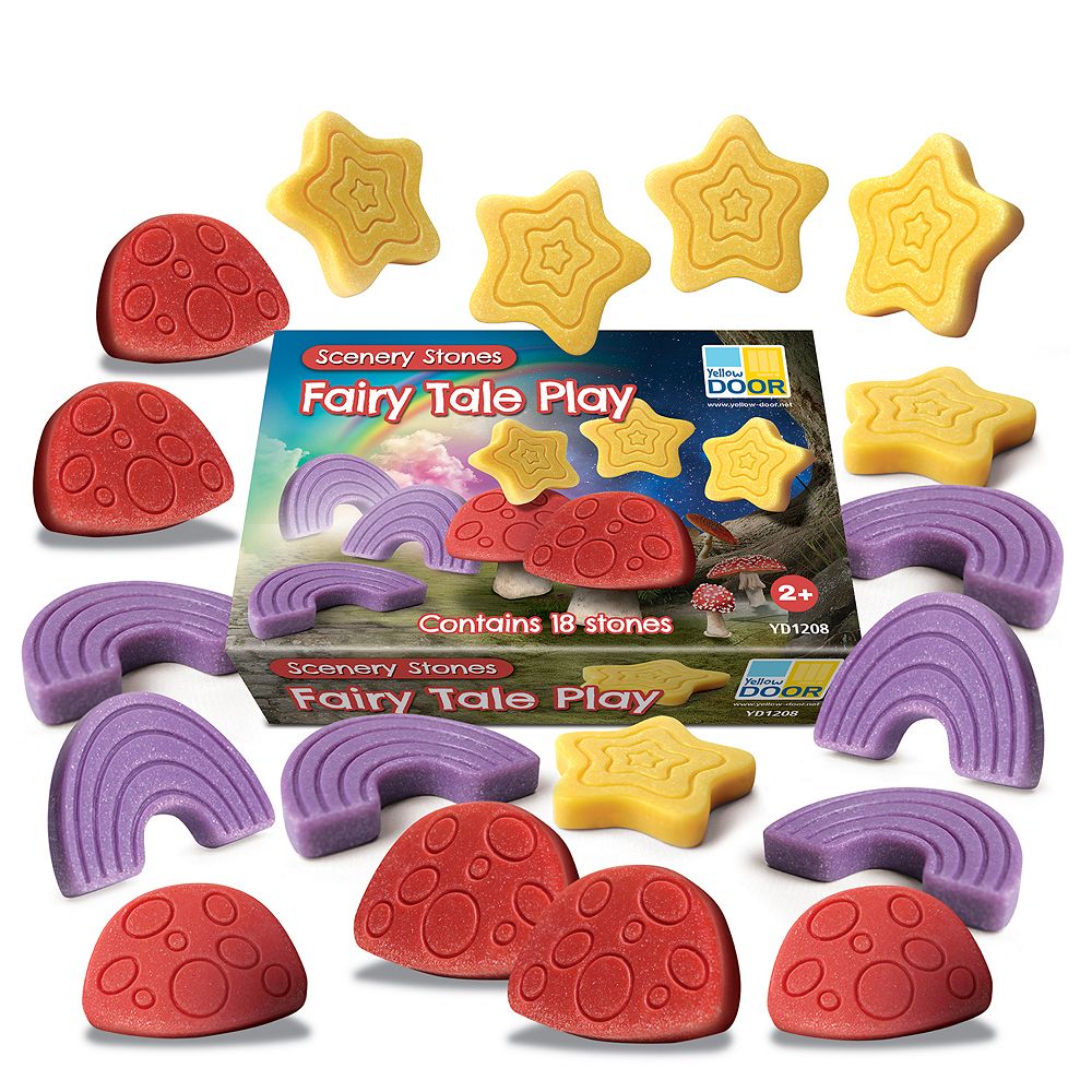 Yellow Door Fairy Tale Play Scenery Stones
