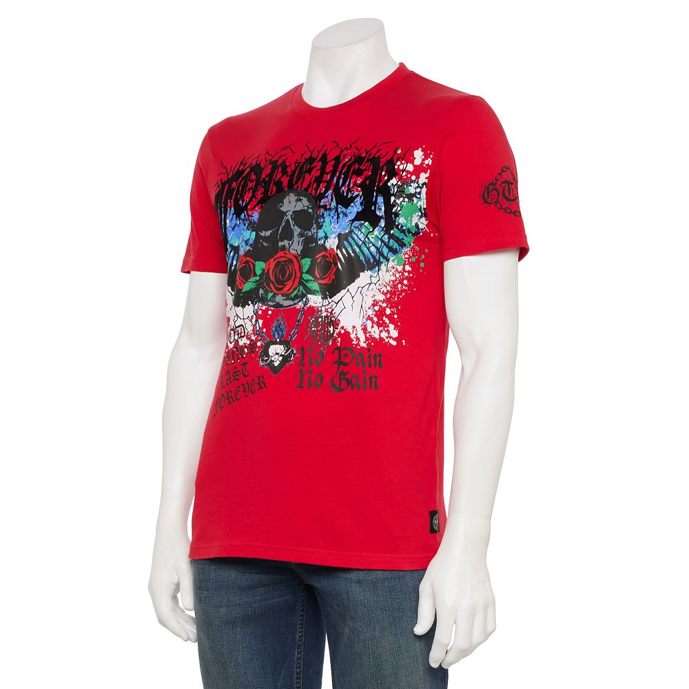 Men's GTL4 Forever Skull and Wing Graphic Tee