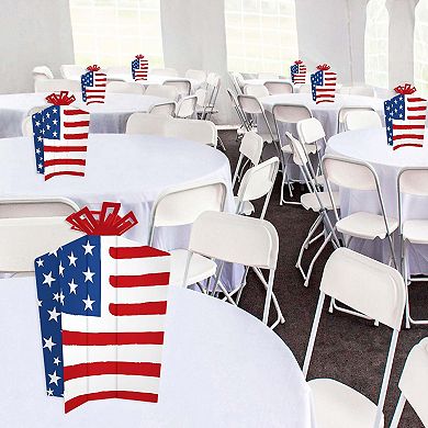 Big Dot Of Happiness Stars & Stripes - Decor Patriotic Party Fold ...
