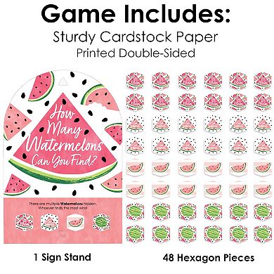 Big Dot Of Happiness Sweet Watermelon - Fruit Party Scavenger Hunt Hide ...