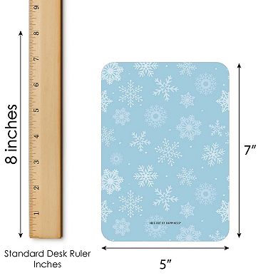 Big Dot Of Happiness Winter Wonderland - Bingo Cards & Markers - Party ...