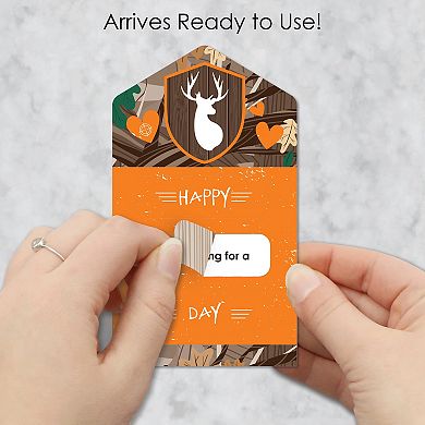 Big Dot Of Happiness Gone Hunting Camo Cards For Kids - Happy Valentine ...