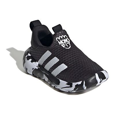 Adidas Monofit Trainer Slip On Shoes Black 7K Kids Originals Shoes