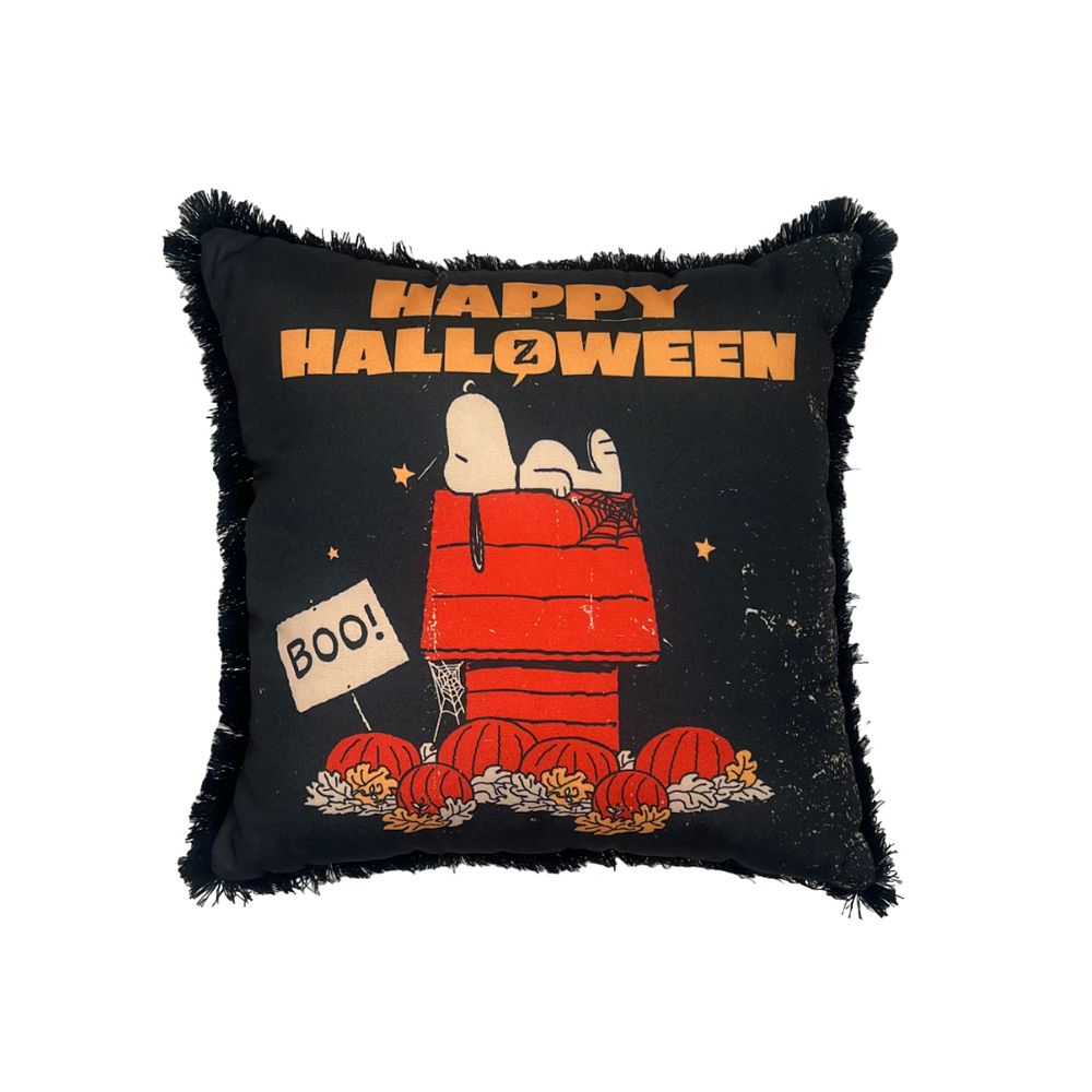 Peanuts Snoopy Boo! Night Halloween Throw Pillow