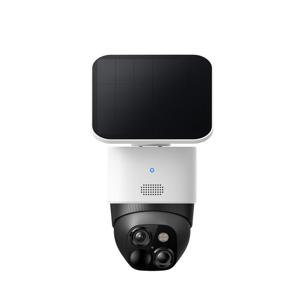 Eufy Security S340 Outdoor Pan & Tilt Dual Security Camera with Solar Panel