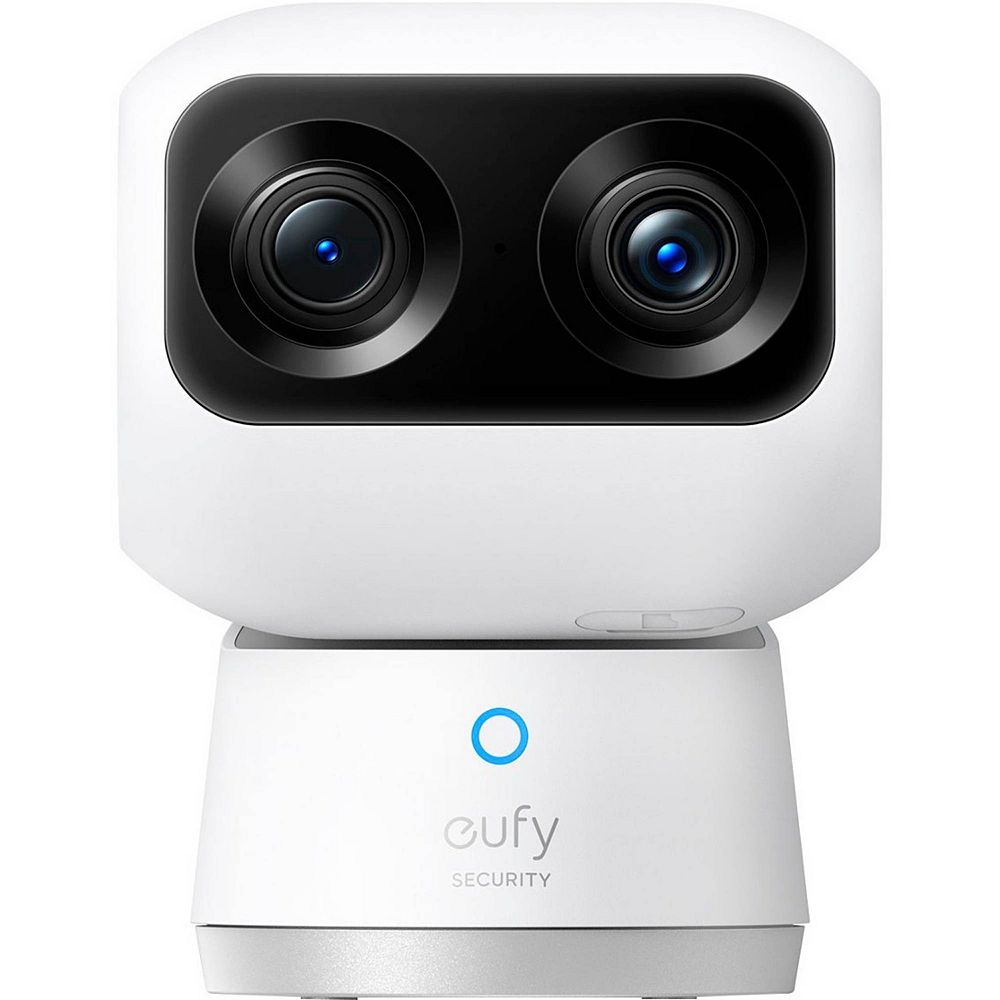 Eufy Security Indoor Cam S350 360° Pan & Tilt Dual Camera with Night Vision