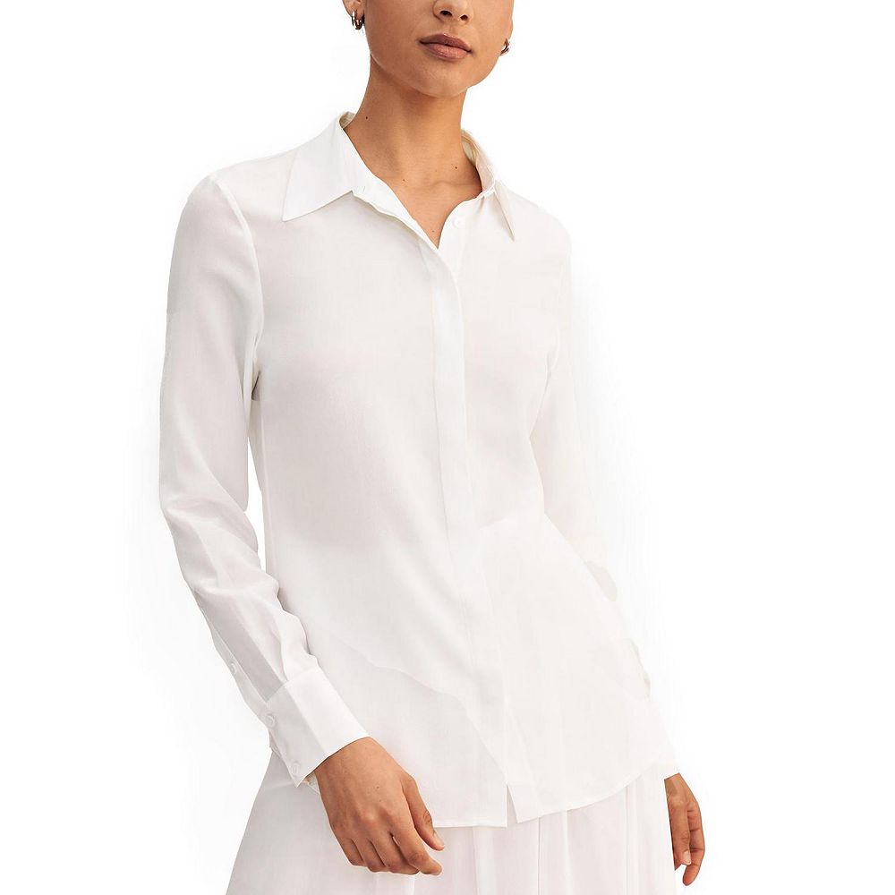 Lilysilk Wrinkle Free Basic Silk Shirt For Women